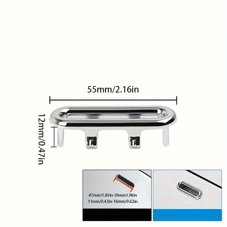 2pcs Round Plastic Bathroom Sink Overflow Covers Bathtub Drain Plugs ...