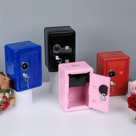 Mini Metal Locker Safe With Combination Lock Secure Portable Storage ...