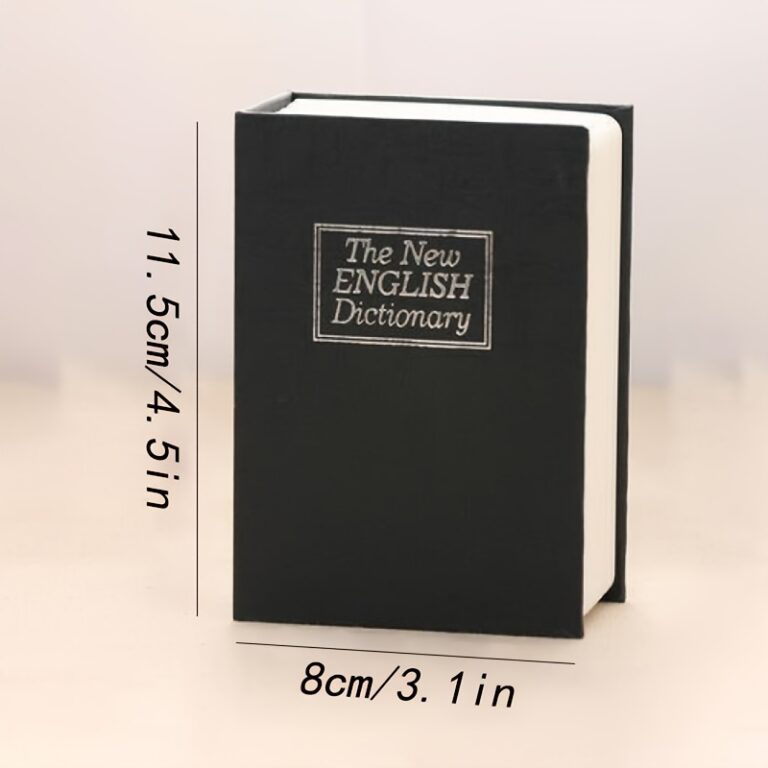 Hidden Book Safe Secure Lock Box For Home Decor And Gifts - Free ...