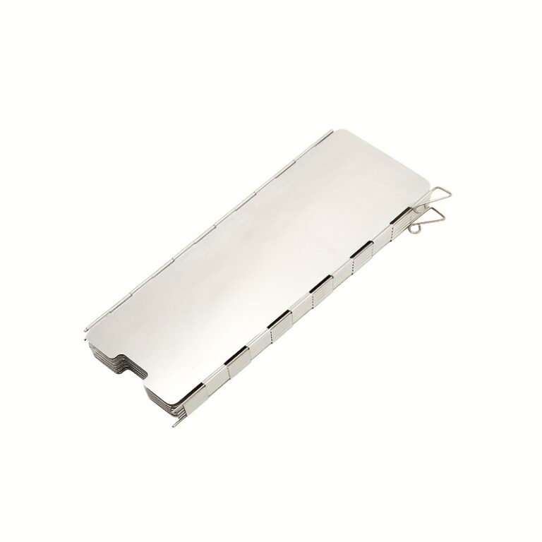 Compact Foldable Aluminium Bbq Windshield Portable Camping Picnic Wind ...