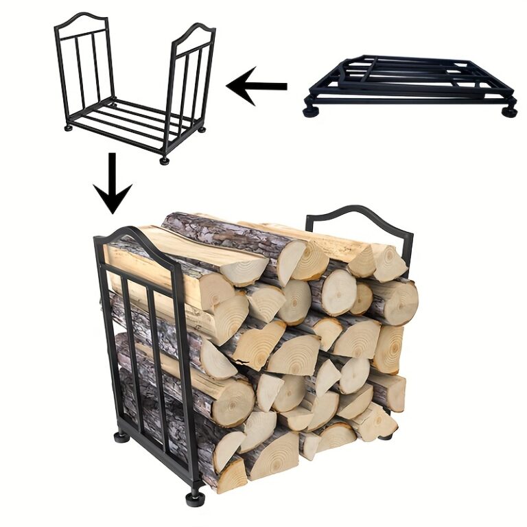 Heavyduty 165 Firewood Storage Stand Indooroutdoor Log Holder - Free ...