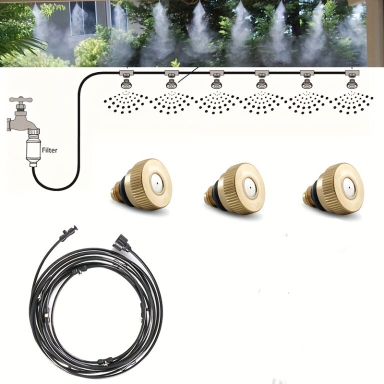 Energyefficient 600cm Outdoor Misting System Perfect For Patio Cooling ...