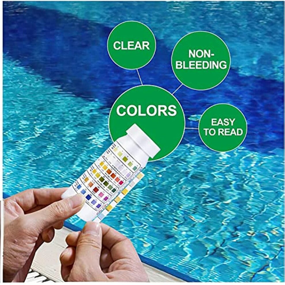 50count Pool Spa Test Strips Chlorine Ph Alkalinity Hardness - Free ...