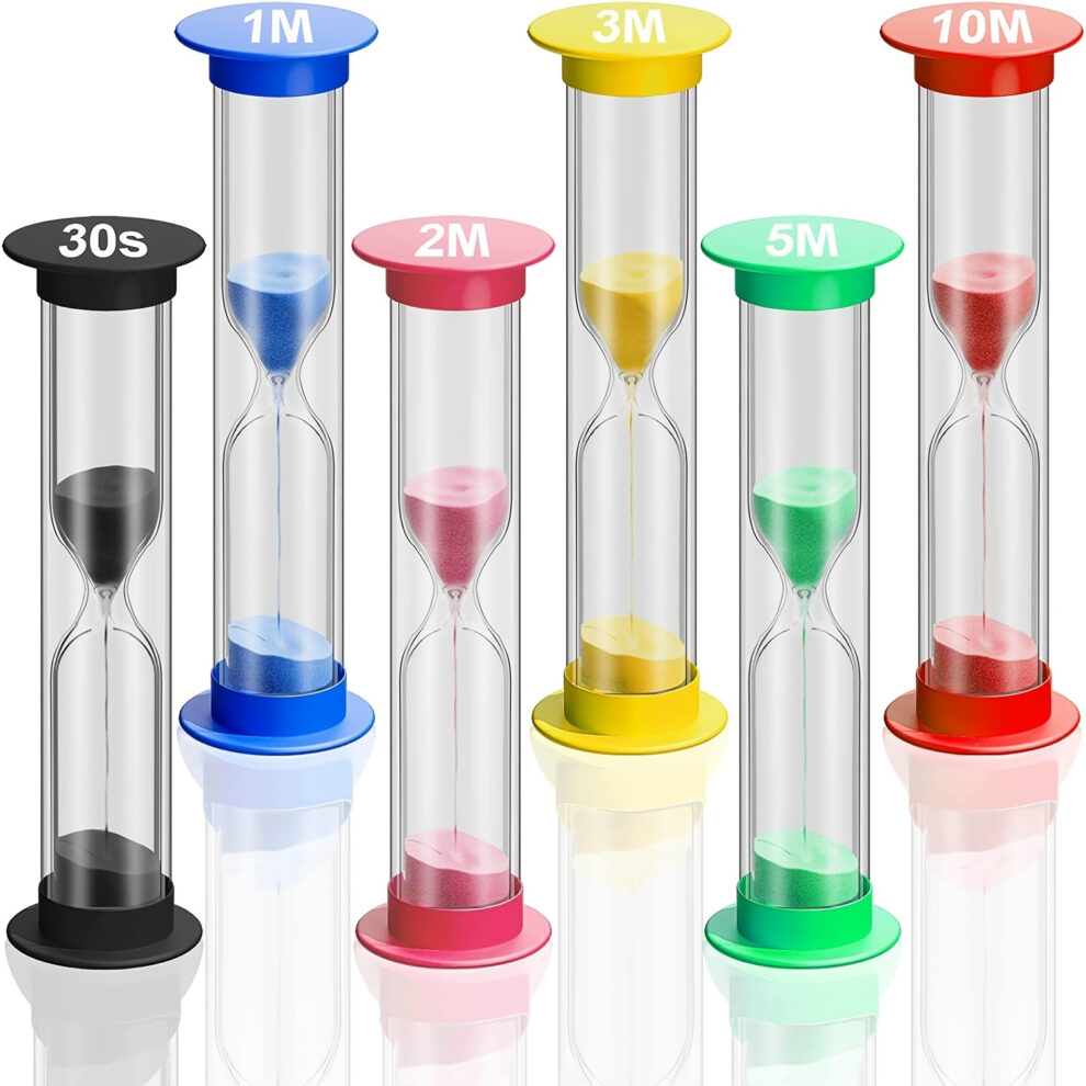 Colorful Plastic Sand Timer Set Time Management For Home School Office ...