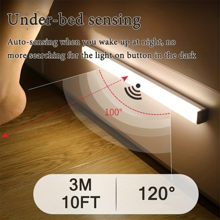 Rechargeable Led Motion Sensor Light Bar Wireless Usb Autoon ...