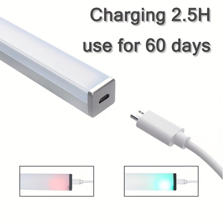 Rechargeable Led Motion Sensor Light Bar Wireless Usb Autoon ...