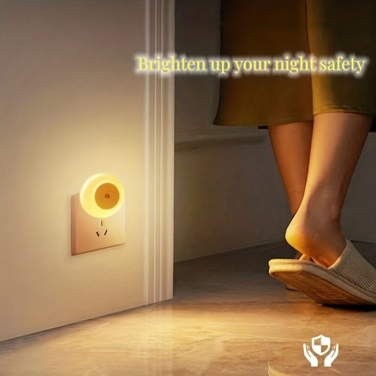 Autosensing Led Night Light Four Colors Touch Control Energy Efficient ...